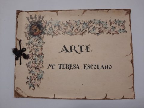 108. Cuaderno de arte | Museo Pedagogico